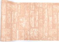 China Soft Non - Woven 3D Texture Brick Effect Wallpaper For Living Room Decoration , CSA Listed for sale