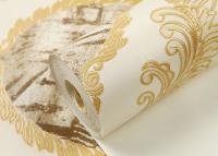 China European Design Style Wallpaper Artistic Printed Eco - friendly for TV Background for sale