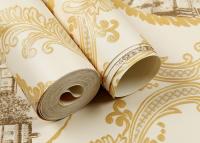 China European Design Style Wallpaper Artistic Printed Eco - friendly for TV Background for sale