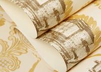 China European Design Style Wallpaper Artistic Printed Eco - friendly for TV Background for sale