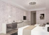 China Removable PVC Country Bedroom Wallpaper / Household Pink Floral Wallpaper Affordable for sale
