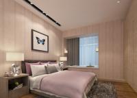 China 0.53*10m Durable Pink PVC European Style Wallpaper For BedRoom / living room for sale