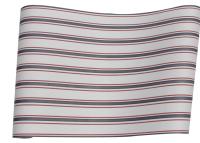 China Mediterranean Modern Removable Wallpaper,Blue And Red Striped Wallpaper 0.53*10M for sale