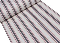 China Mediterranean Modern Removable Wallpaper,Blue And Red Striped Wallpaper 0.53*10M for sale