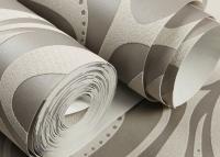 China Nonwoven Modern Removable Wallpaper For Bedding Room With Foam for sale