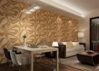 China European Style Wallpaper Non Woven Modern Removable Wallpaper For Living Room for sale
