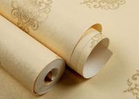 China Damask Pattern European Style Wallpaper For Study Room / bedroom , Mould Proof for sale