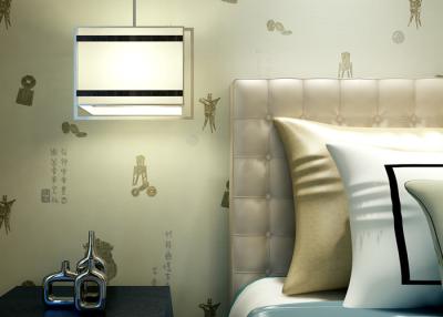 China 0.685*8.23m Non - Pasted Mould Proof Interior Decorating Wallpaper Chinese Style for sale