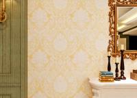 China 0.53*10M Victorian Pattern Wallpaper Washable with Non Woven Wall Paper , Soundproof for sale