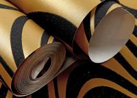 China 0.7*8.4m Modern Strippable Non Woven Wallpaper With Bronzing Color for sale