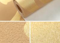 China Removable European Style Wallpaper with Luxurious Golden Leaf Pattern for sale