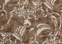 China Classic Style Embossed Washable Vinyl Wallpaper with Chocolate color , CE ISO Compliant for sale