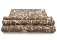China Classic Style Embossed Washable Vinyl Wallpaper with Chocolate color , CE ISO Compliant for sale