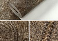 China Waterproof Blown Vinyl Wallpaper Patterns , Eco - friendly Embossed Wall Covering for sale