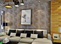 China Embossed Modern Removable Wallpaper with Removable Vinyl Material 0.53*10M for sale