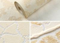 China European Vintage Style Wallpaper With Wet Embossing , Non - Woven Materials for sale