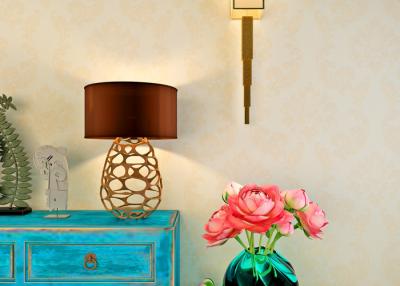 China European Vintage Style Wallpaper With Wet Embossing , Non - Woven Materials for sale