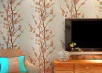 China Heat Insulation Pearly Lustre Luxury Non Woven Wallcovering For Photo Studio for sale