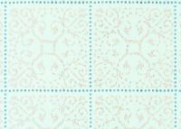 China Cyan Bronzing Non-Woven Paper Modern Removable Wallpaper for Living Room for sale
