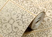 China High Range Bronzing Bedroom Modern Removable Wallpaper Non Woven Wallcovering for sale