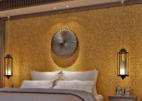China Soundproof Bronzing Modern Removable Wallpaper With Crevasse Crack Pattern for sale