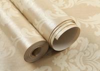 China Golden Damask Pattern European Style Wallpaper For Living Room for sale