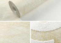 China Nonwoven Retro Vintage Wallpaper with Pearly Lustre Surface Technics , 0.53*10m size for sale