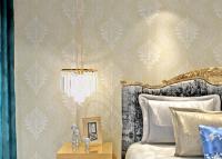 China Nonwoven Retro Vintage Wallpaper with Pearly Lustre Surface Technics , 0.53*10m size for sale