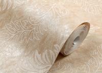China Leaf Pattern European Style Wallpaper For Living Room , Non Woven Wallcovering for sale