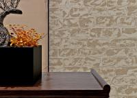 China 472g/㎡ Non Woven Removable Faux Brick Wallpaper For Administration , Stone Pattern for sale