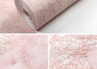 China Cracking Pattern Non - Woven Fabric Wall Covering Modern Multifilament And Jet Beads for sale