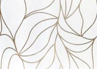 China White Modern Wall Covering Non Woven Wallpaper Sound Absorbing With Geometric Pattern for sale