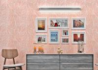 China Leaf Pattern Removable Reusable Wallpaper , Contemporary Living Room Wallpaper for sale
