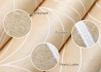 China SGS Leaf Printing European Style Wallpaper with Multtfilament Surface Treatment for sale