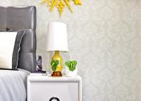 China Bright Floral Wallpaper Modern Removable Wallpaper Non Woven Wall Covering for sale