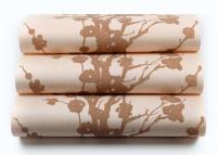 China Floral Pattern Luxury Non Woven Wallcovering Modern Lounge Wallpaper for sale