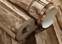 China Removable PVC 3D Brick Effect Wallpaper / Brick Effect Wall Coverings , Affordable for sale