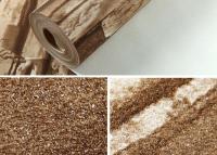 China Removable PVC 3D Brick Effect Wallpaper / Brick Effect Wall Coverings , Affordable for sale