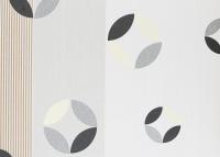 China Black And White PVC Modern Removable Wallpaper Contemporary Wall Coverings for sale