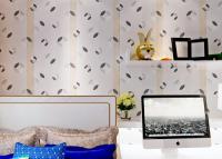 China Black And White PVC Modern Removable Wallpaper Contemporary Wall Coverings for sale