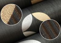 China Black Copper Pattern PVC Modern Removable Wallpaper Living Room Striped Wallpaper for sale