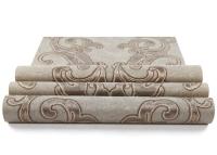 China Washable Victorian Style Wallpaper For Living Room , Contemporary Damask Wallpaper Mould Proof for sale