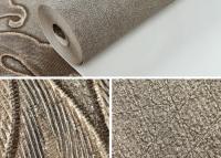 China Washable Victorian Style Wallpaper For Living Room , Contemporary Damask Wallpaper Mould Proof for sale