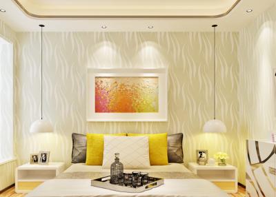 China Eco - Friendly 3D Effect Wallpaper , Non Woven Wallcovering with Modern Style for sale