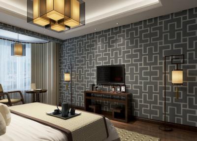China PVC 3D Brick Effect Wallpaper For Livingroom , Fake Brick Wallpaper with Embossed Surface for sale