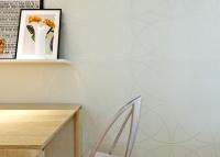 China Beige Non Woven Wallcovering Paper , Modern Striped Wallpaper For Bedroom And Living Room for sale