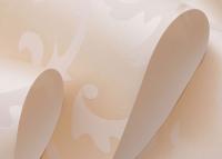 China Eco-friendly Non-woven Interior Wallpaper , European Style Leaf Pattern Wallpaper for sale