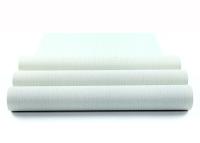China Removable PVC Blue Color Modern Embossed Wallpaper For Bedding Room for sale
