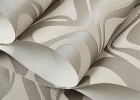 China Nonwoven Modern Removable Wallpaper For Bedding Room With Foam for sale