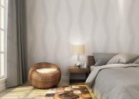 China PVC Professional Waterproof Vinyl Wall Covering Removable With Beige Color , Soundproof for sale